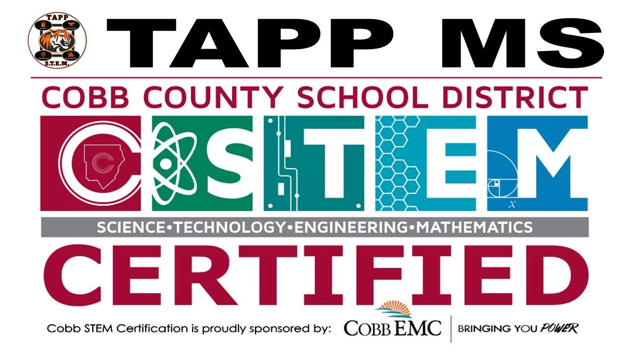 Tapp is STEM Certified in Cobb!